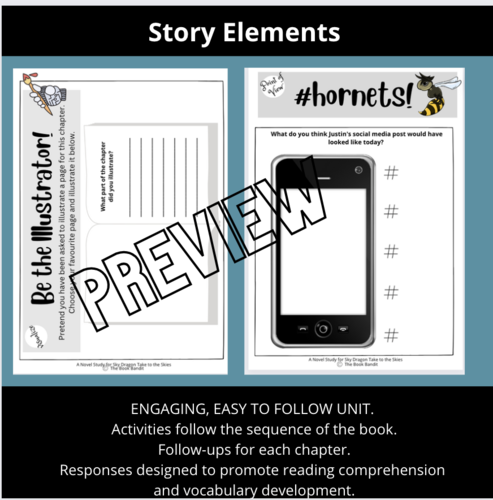 SKY DRAGON Take to the Skies by Ahn Do NOVEL STUDY and Reading ...