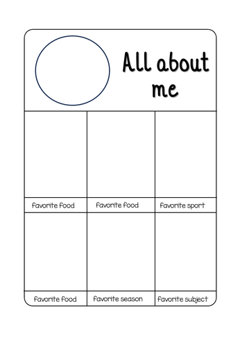 All About Me Phone Selfie Craftivity | First Week of School | Back to ...