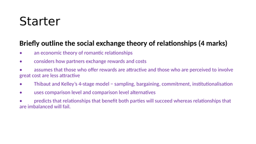 AQA Psychology equity theory relationships | Teaching Resources AQA Psychology equity theory relationships | Teaching Resources