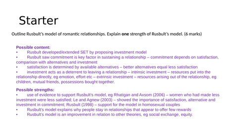 AQA Psychology Duck's phase model of relationship breakdown | Teaching ...
