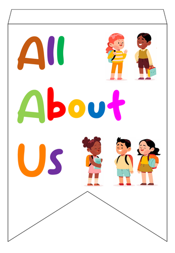 All about me bunting | Teaching Resources