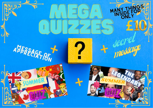 MEGA QUIZZES 2023 EDITION (FOR ANYONE) | Teaching Resources