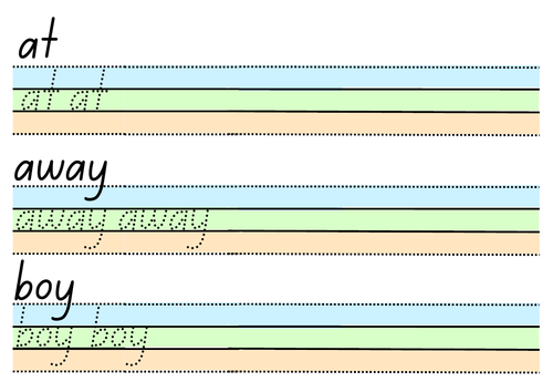 Sight Words Handwriting worksheets | Teaching Resources