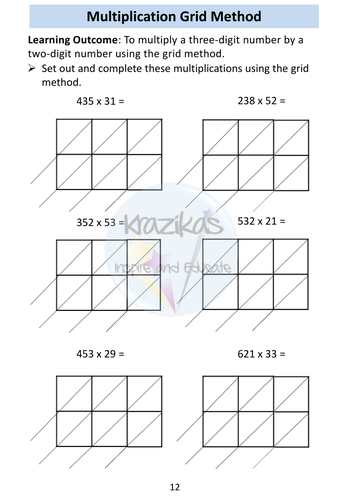 Functional Skills Maths Level 1 - Multiplication Workbook | Teaching ...