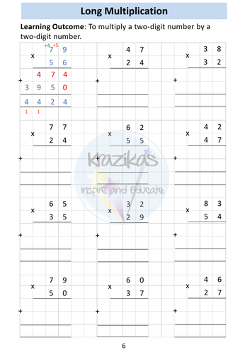 Functional Skills Maths Level 1 - Multiplication Workbook | Teaching ...