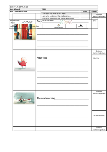 Lost & Found T4W Unit | Teaching Resources