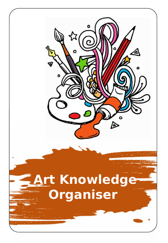 Art knowledge organiser. KS3/KS4. EAL dual coded media guide. | Teaching Resources