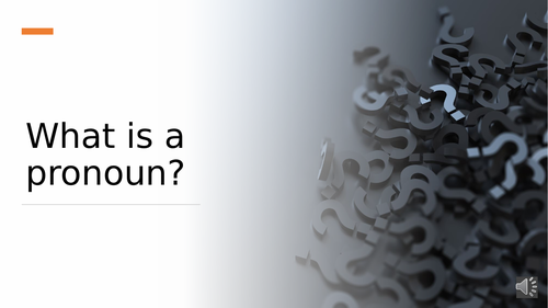 Pronoun Powerpoint - KS2 Resource | Teaching Resources