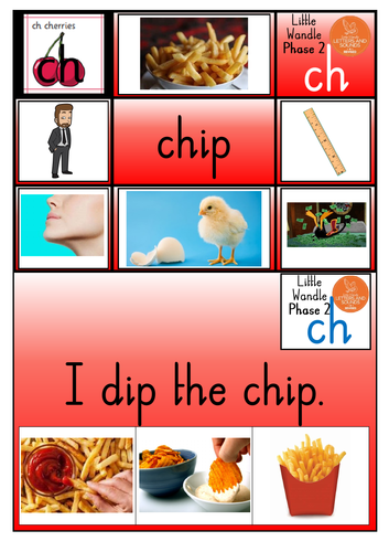 Little Wandle phase 2 Aut2 revision peg boards - word and sentence ...