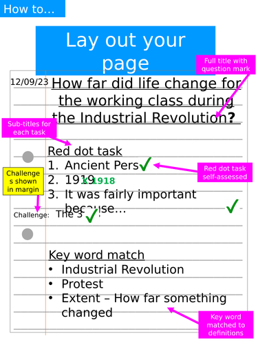 'How to...' posters for modelling good History work | Teaching Resources