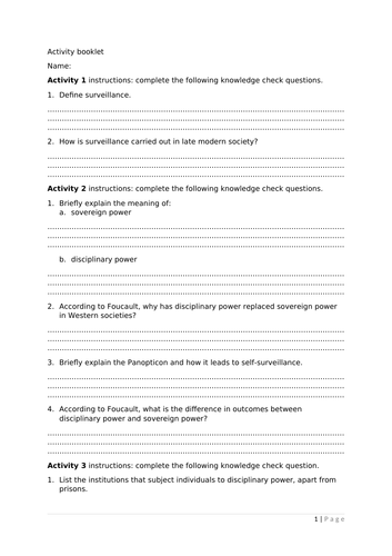 A Level Sociology AQA Crime and Deviance | Teaching Resources