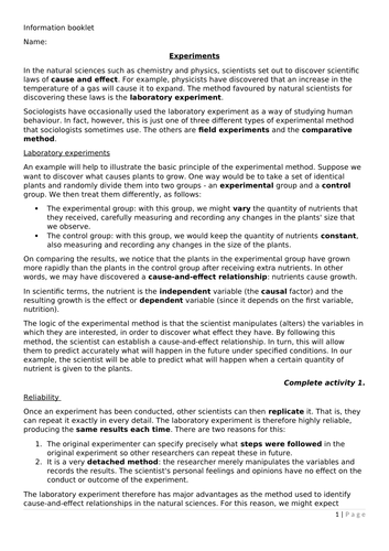 A Level Sociology AQA Research Methods | Teaching Resources