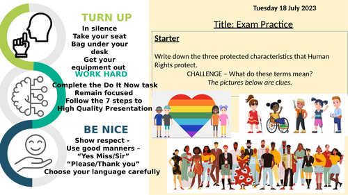 Theme F Human Rights and Social Justice Revision Lessons - GCSE AQA ...