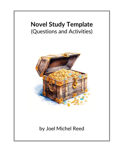 Novel Study Template * (Lesson Plan Template For Teachers) | Teaching ...