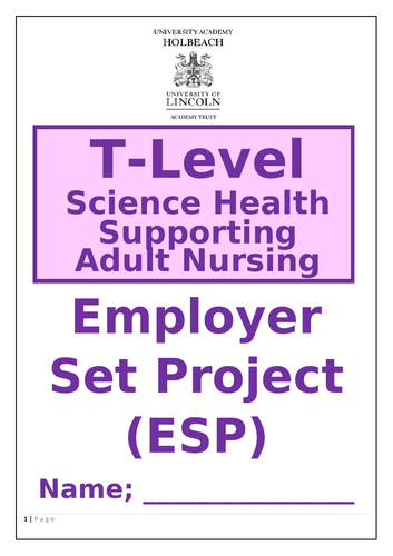 T-Level Health 2024-2025 ESP Communication activities for 2a) 3a) 3b) | Teaching Resources
