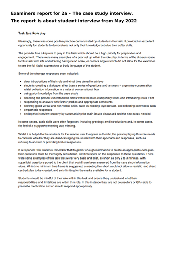 T-Level Health 2024-2025 ESP Communication activities for 2a) 3a) 3b ...