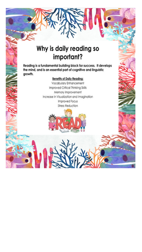 Reading Incentives Display | Teaching Resources