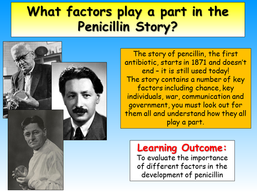 Penicillin History & Factors | Teaching Resources