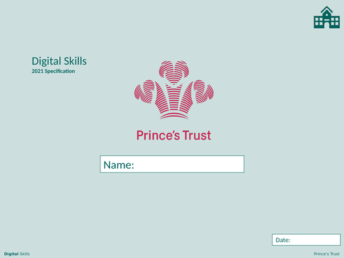 34b Prince's Trust Digital Skills Level 2 Student Booklet vers 2021 ...