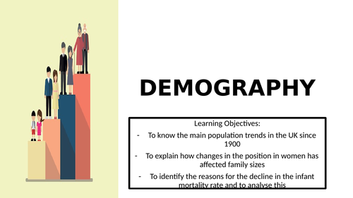 AQA Sociology demography births families and households | Teaching ...