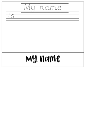 All about me Flip Book - Back to School activity - First Week of School ...