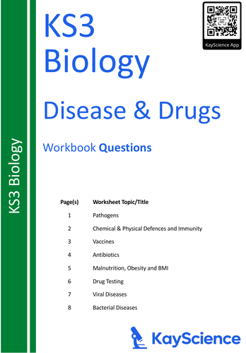 KS3 Diseases Booklet | Biology | Teaching Resources