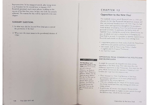 USA Theme 1: Lesson 4 - Impact of the Second World War | Teaching Resources