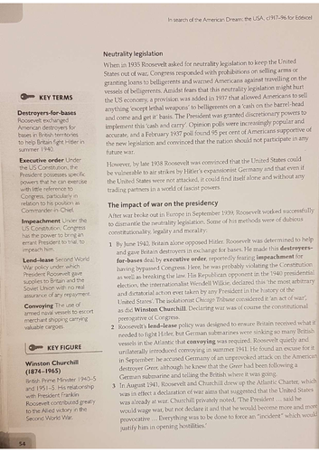 USA Theme 1: Lesson 4 - Impact of the Second World War | Teaching Resources