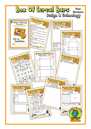 DT BOX OF CEREAL BARS | Teaching Resources