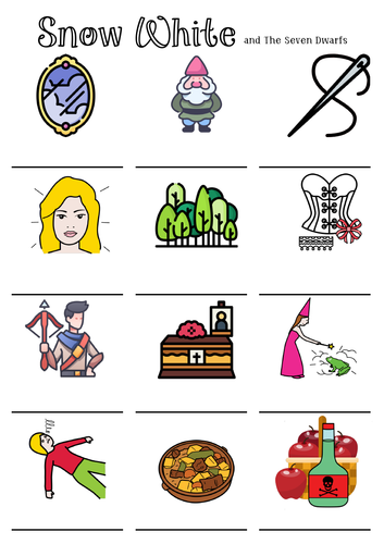 Snow White Reading Comprehension | Teaching Resources