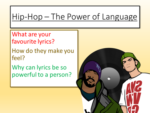Hip Hop Language | Teaching Resources