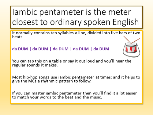 Hip Hop English Structure | Teaching Resources
