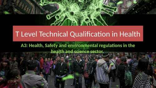 Tlevel health element 3 | Teaching Resources