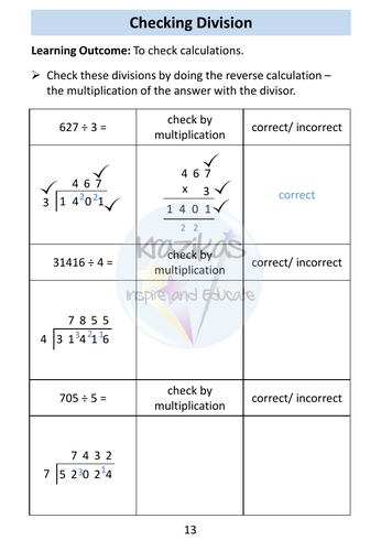 Level 1 Functional Skills Maths - Division | Teaching Resources