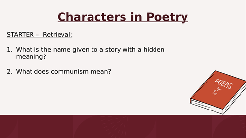 Unseen Poetry | Teaching Resources