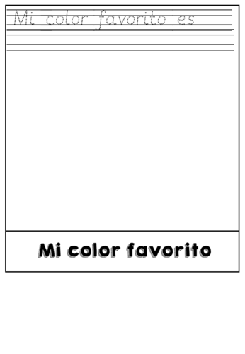 Spanish - All About Me flipbook - Back to school - Activity - Español ...
