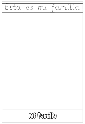 Spanish - All About Me flipbook - Back to school - Activity - Español ...