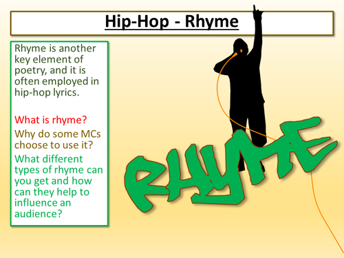 Hip Hop English Rhyme | Teaching Resources