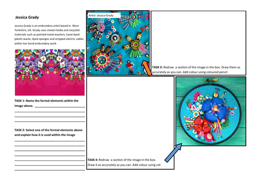 Art Cover work sheets BUNDLE (Cell Project) | Teaching Resources