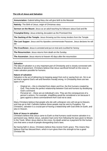 GCSE RS: Christianity Revision Worksheets | Teaching Resources