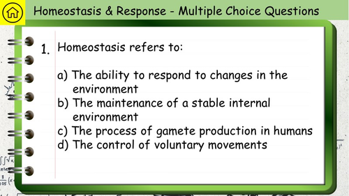 Biology Paper 2 Revision MCQs & Long Answer Questions AQA GCSE ...