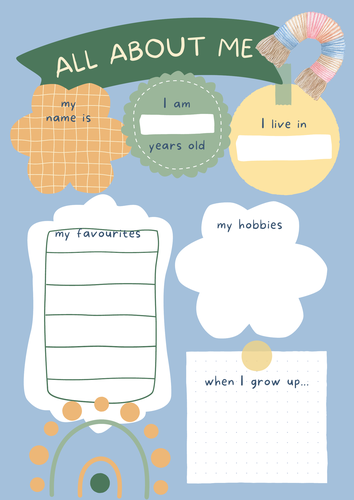 All about me | Teaching Resources
