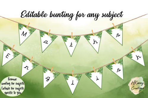 Nature themed classroom display | Teaching Resources