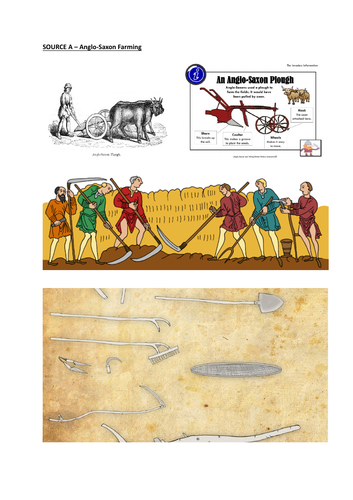 Anglo-Saxons Daily Life - Double Lesson! | Teaching Resources