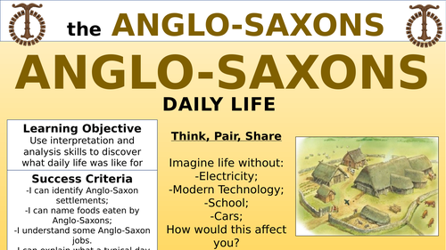 Anglo-Saxons - Big Learning Bundle! | Teaching Resources