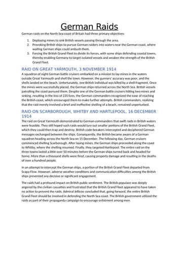 AQA: First World War 1894-1918 entire unit | Teaching Resources