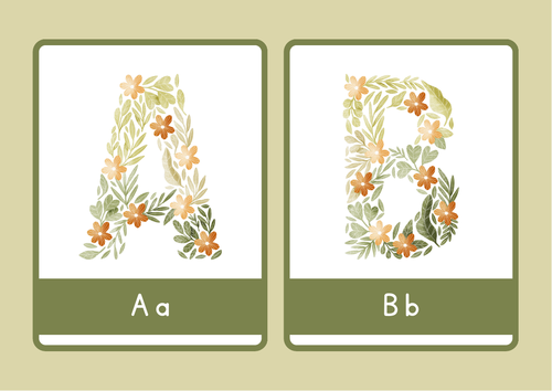 Alphabet flashcards | Teaching Resources