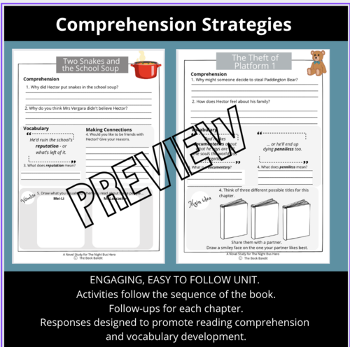 THE NIGHT BUS HERO by Onjali Q. Rauf NOVEL STUDY and Reading ...
