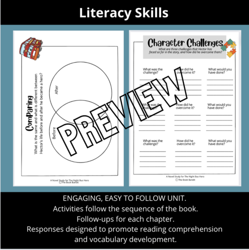 THE NIGHT BUS HERO by Onjali Q. Rauf NOVEL STUDY and Reading ...