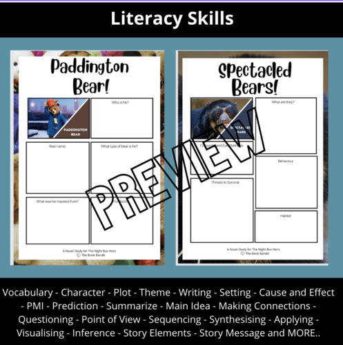 THE NIGHT BUS HERO by Onjali Q. Rauf NOVEL STUDY and Reading ...